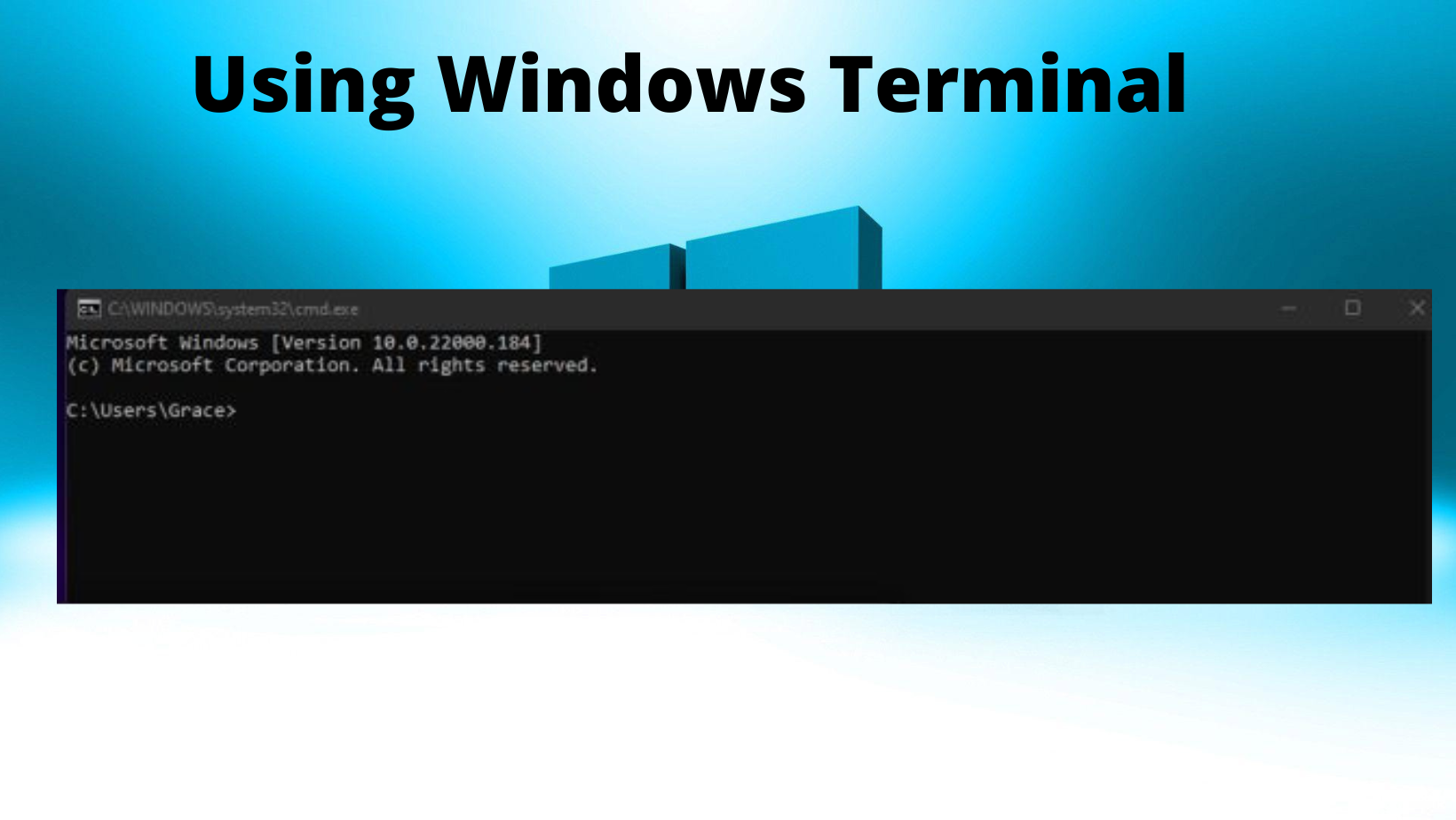 Open The Windows 11 Command Prompt - Gogorapid